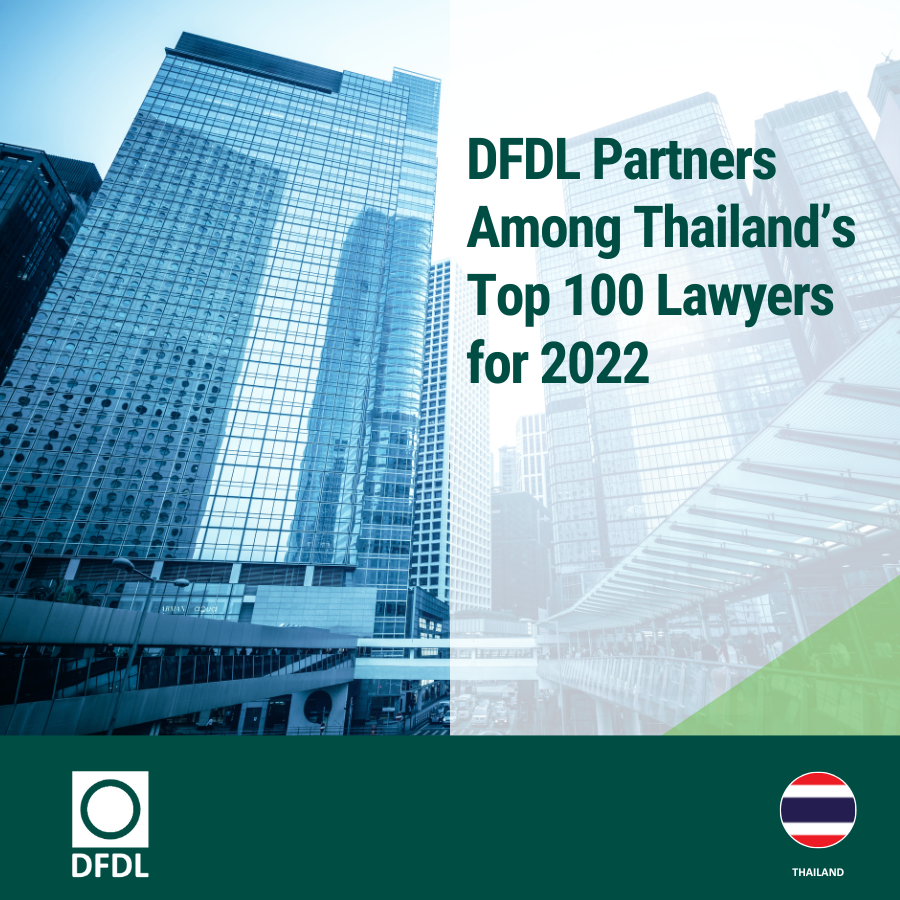 WSG Press Release: DFDL Partners Among Thailand’s Top 100 Lawyers for ...