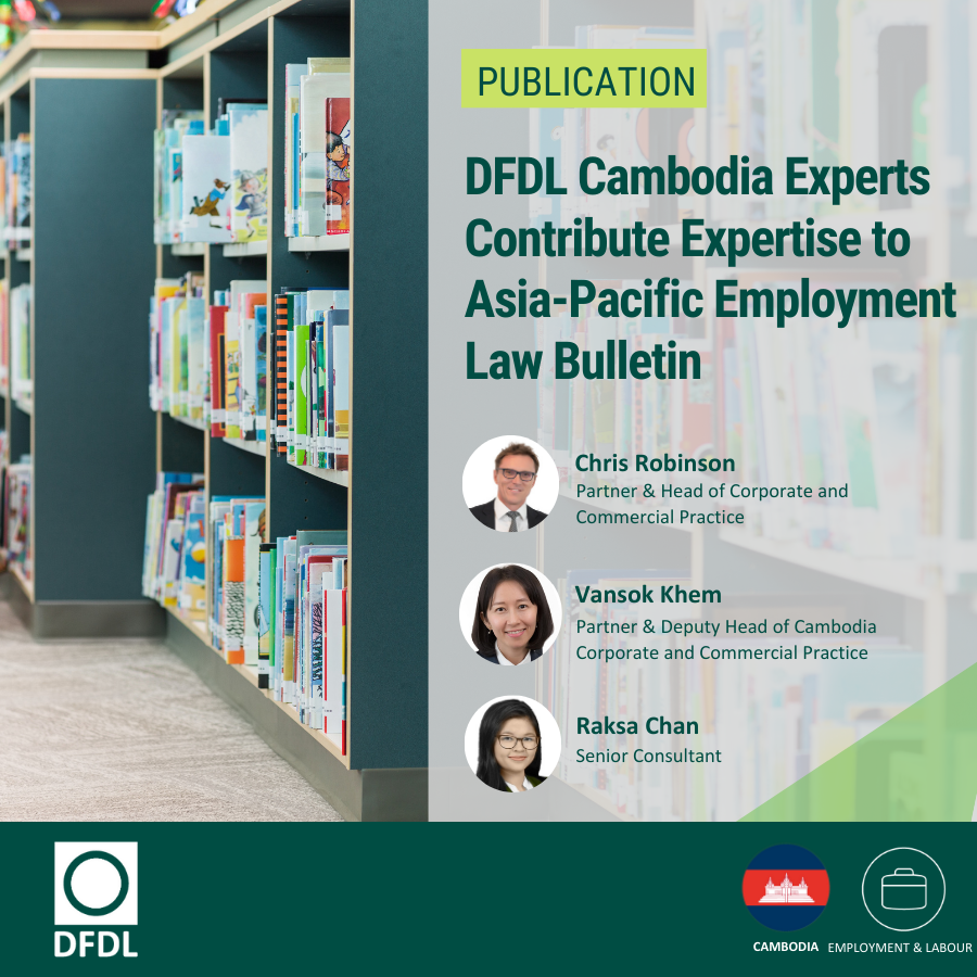 DFDL Cambodia Experts Contribute Expertise to Asia-Pacific Employment ...
